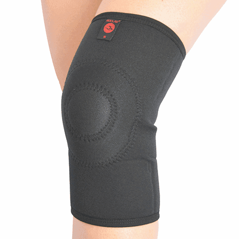 ÓRTESIS RODILLERA ROTULA CERRADA LARGA NEOPRENO - Roclau